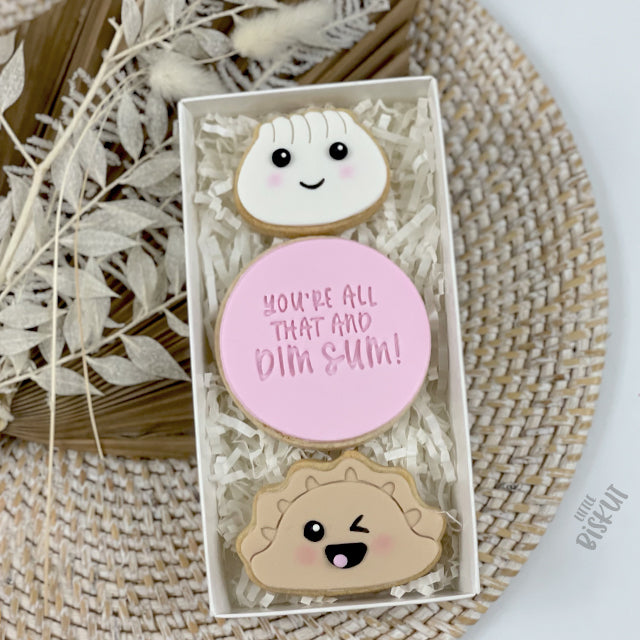 You're All That and Dim Sum Embosser (Little Biskut) | Custom Cookie ...
