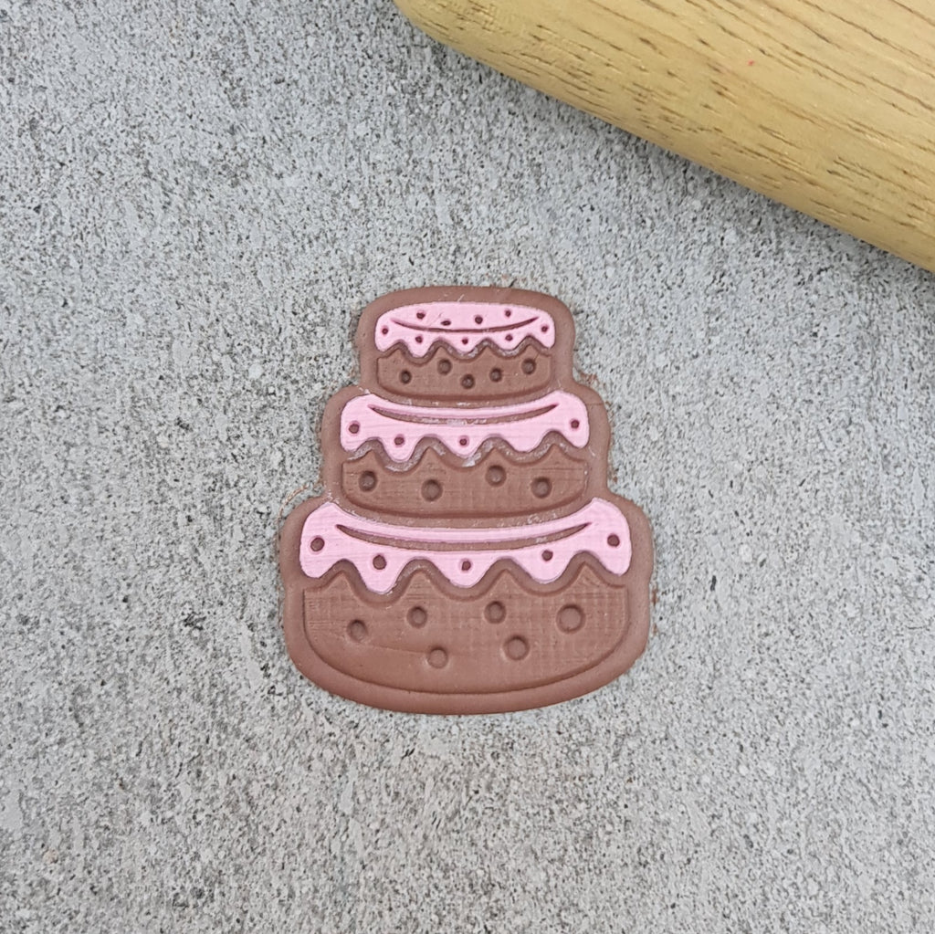 Mini Cake Cutter and Debosser Set | Custom Cookie Cutters