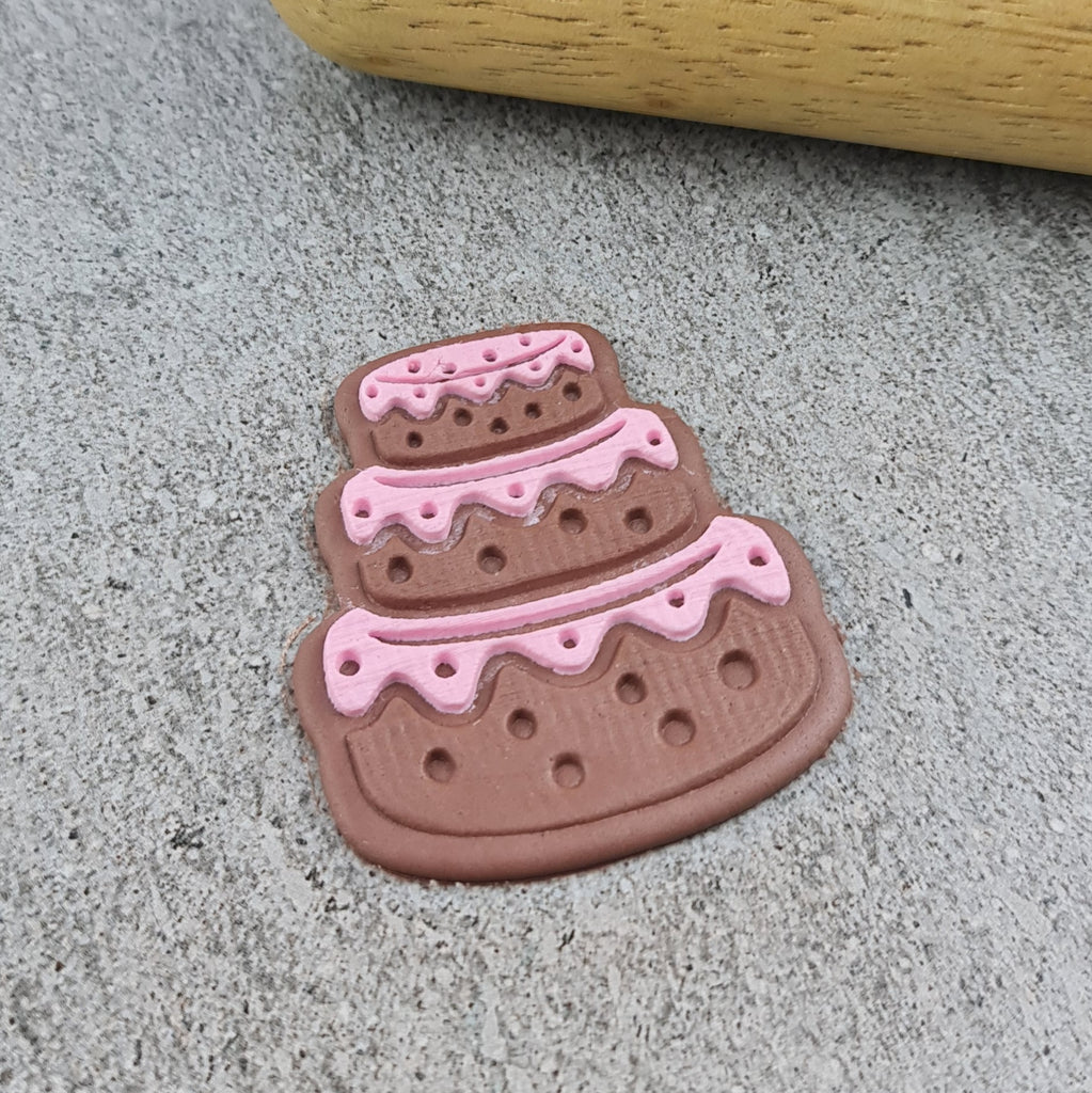 Mini Cake Cutter and Debosser Set | Custom Cookie Cutters