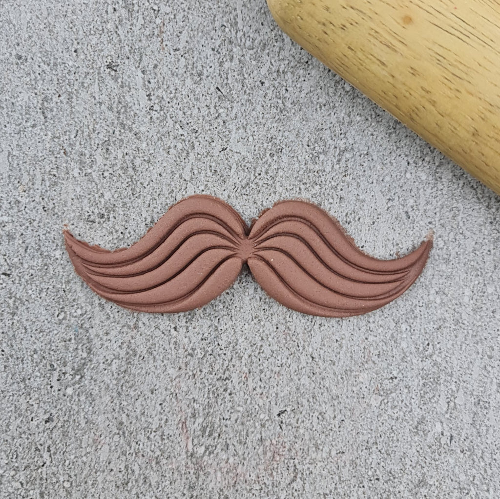 Moustache Embosser & Cutter Set | Custom Cookie Cutters