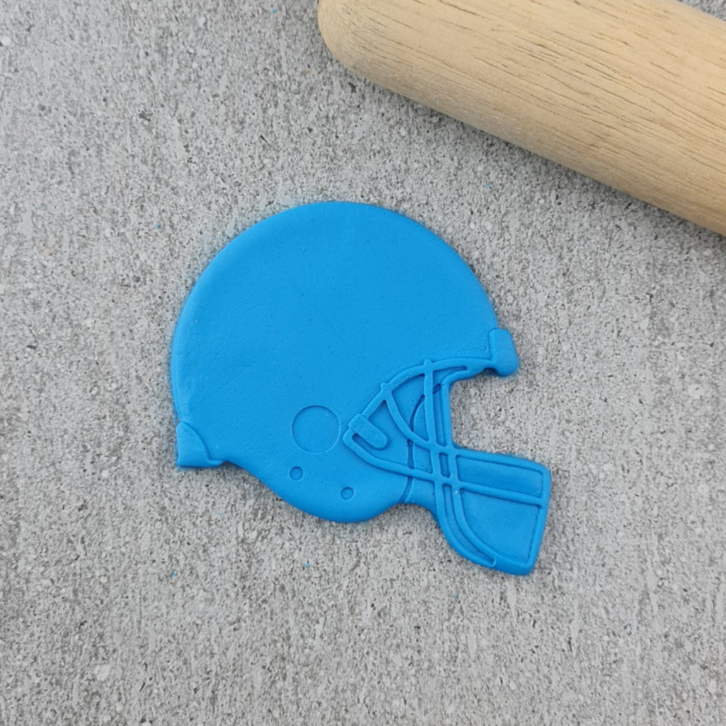 NFL Helmet Cutter and Embosser Set | Custom Cookie Cutters