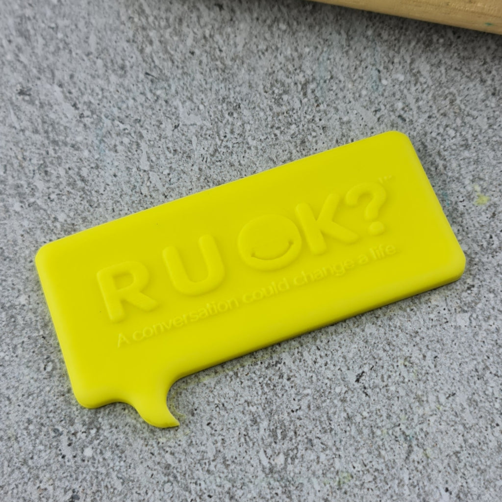 R U OK? Speech Bubble Raised Set Small (Charity Approved) | Custom ...
