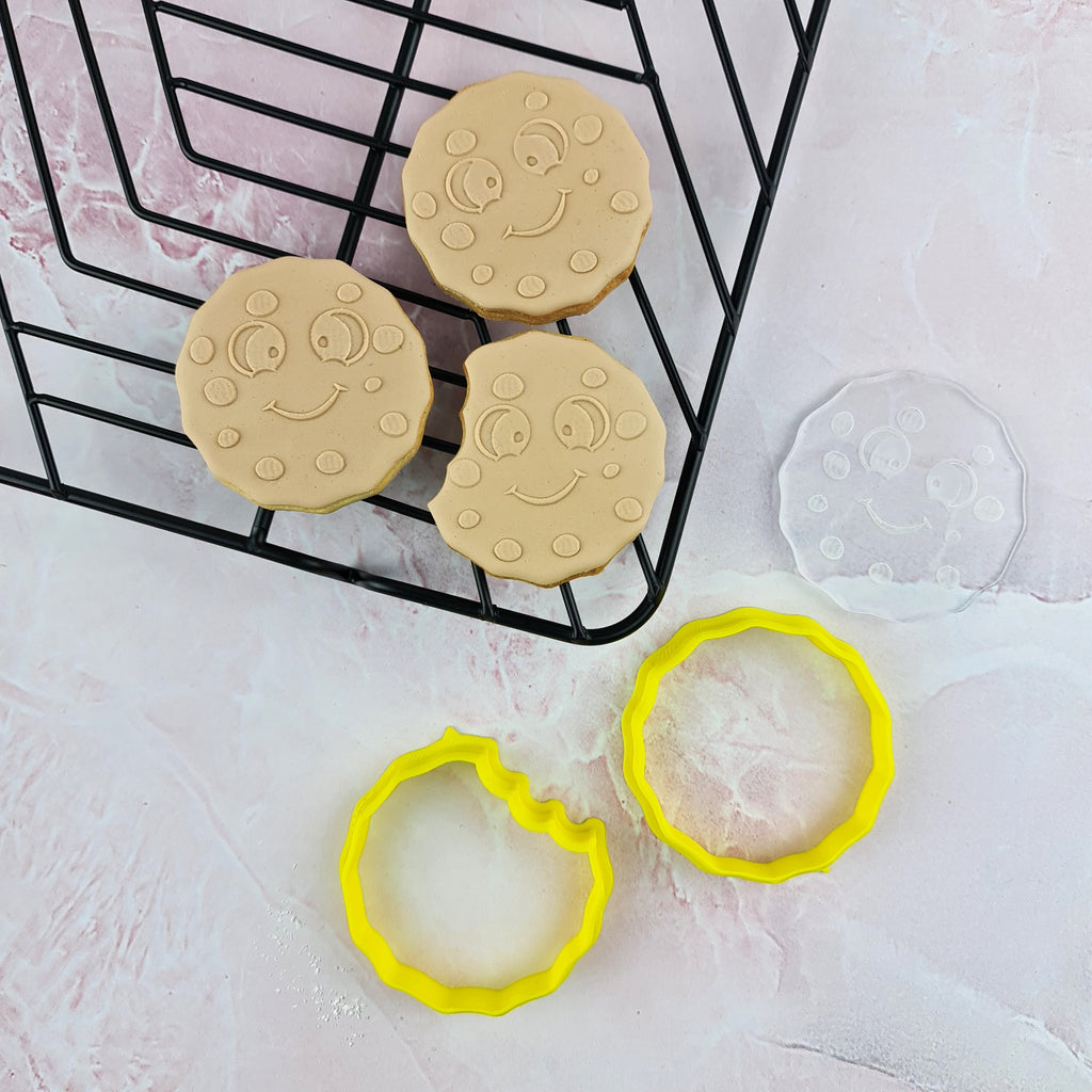 Cute Cookie Debosser & Cutter Set | Custom Cookie Cutters