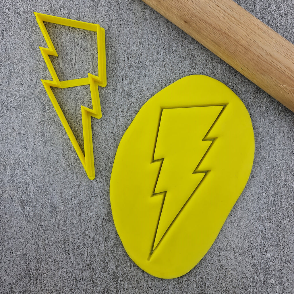 Lightning Bolt Cutter | Custom Cookie Cutters