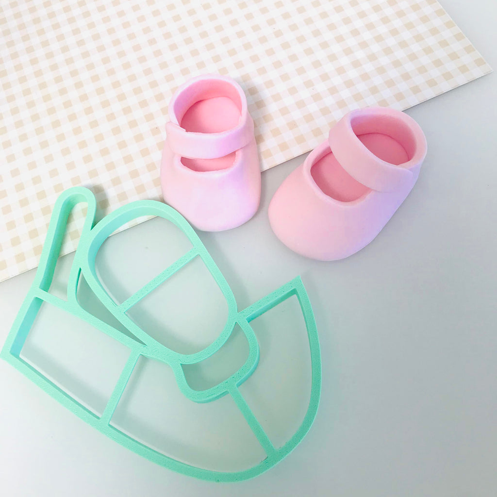 Baby Shoe Cutter Set (SweetP) | Custom Cookie Cutters