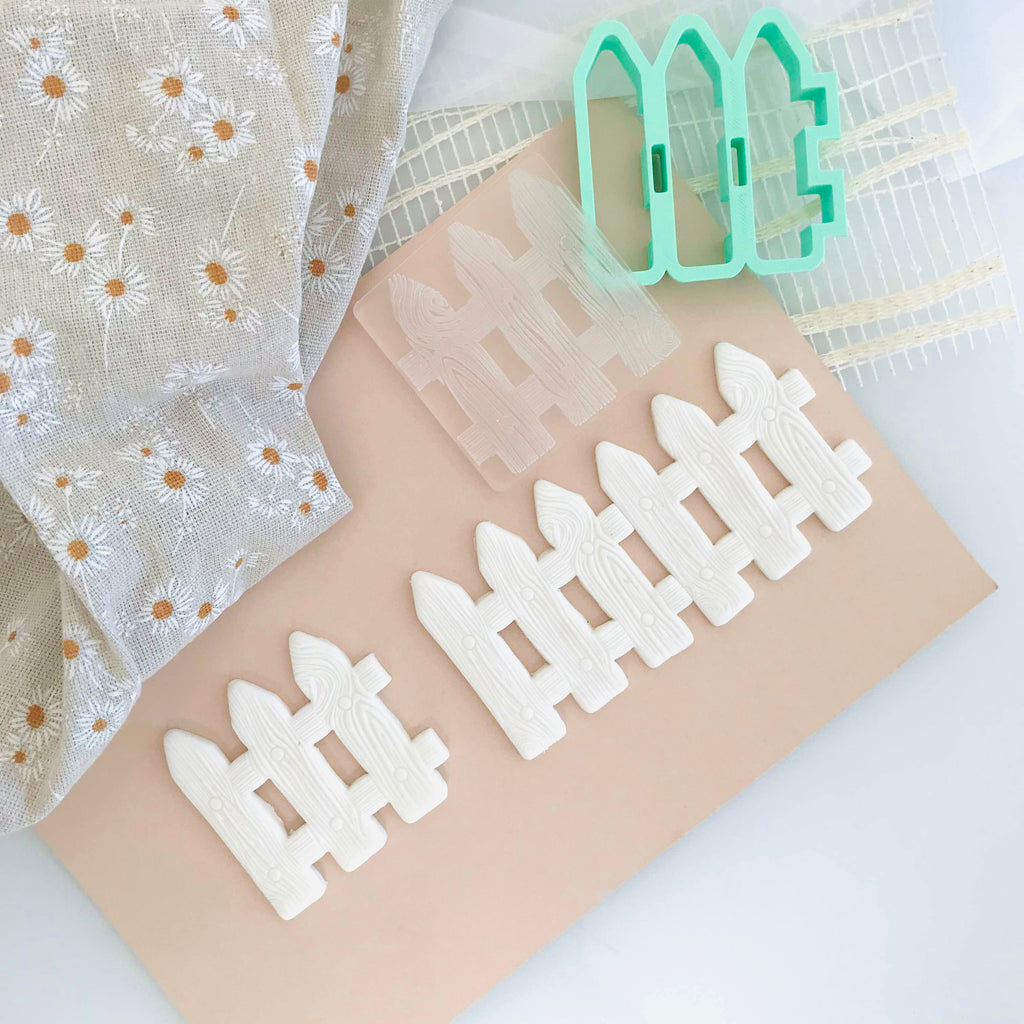 Continuous Picket Fence Set (SweetP) | Custom Cookie Cutters
