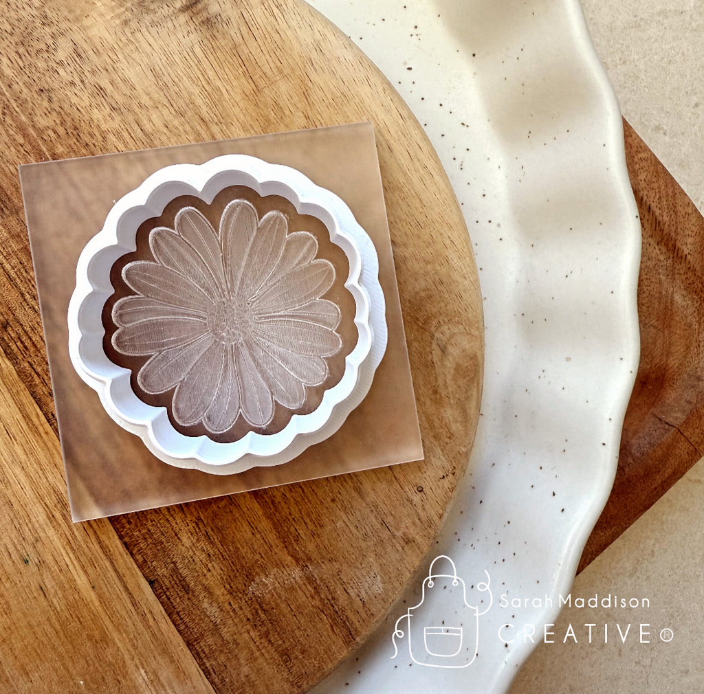 Daisy Cutter and Debosser (Sarah Maddison Creative) | Custom Cookie Cutters