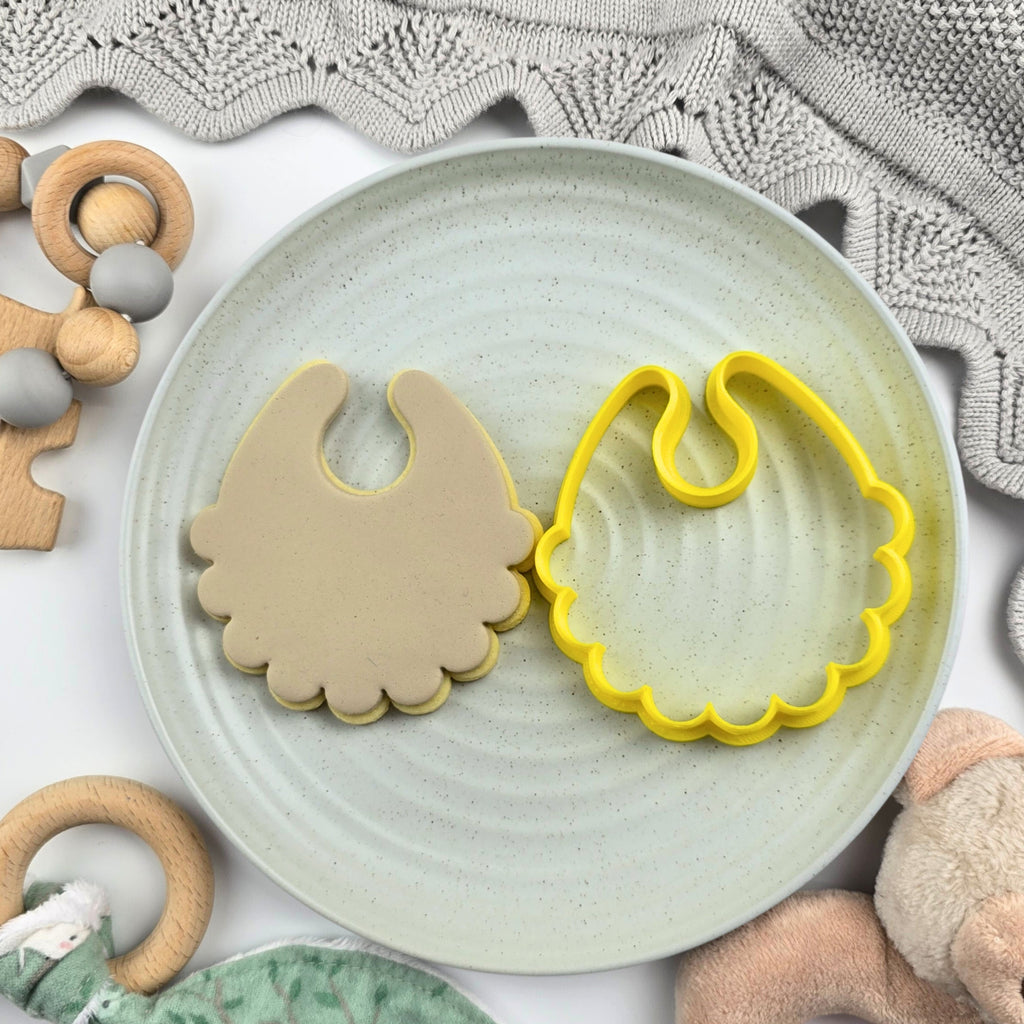 Baby Bib Cutter | Custom Cookie Cutters
