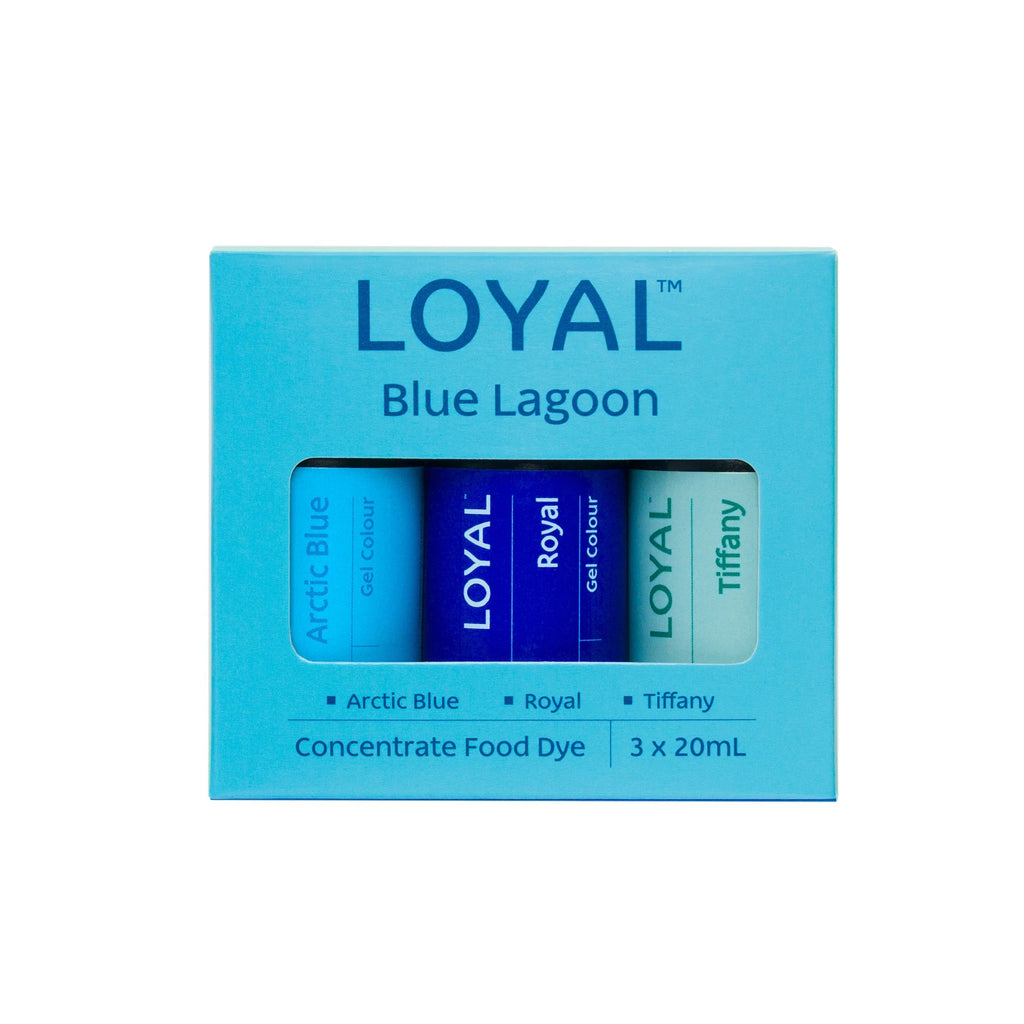 Gel Colour Blue Lagoon Pack 20mL (Loyal) | Custom Cookie Cutters