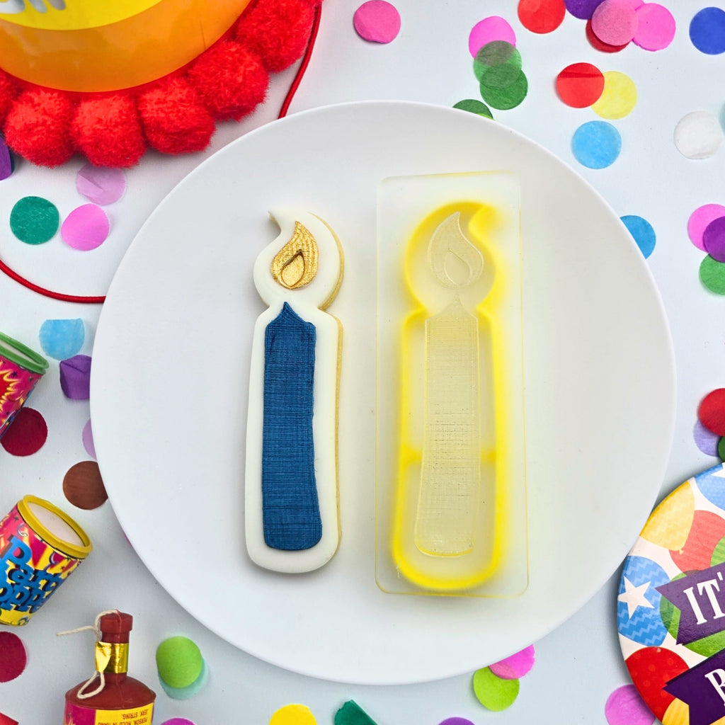 Candle Cutter & Debosser Set | Custom Cookie Cutters