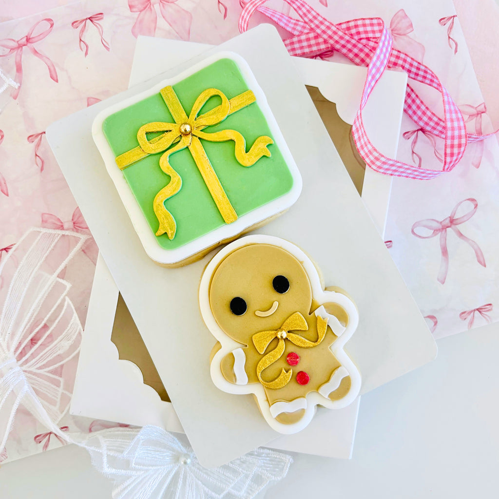 Gingerbread Man Cutter & Debosser Set | Custom Cookie Cutters
