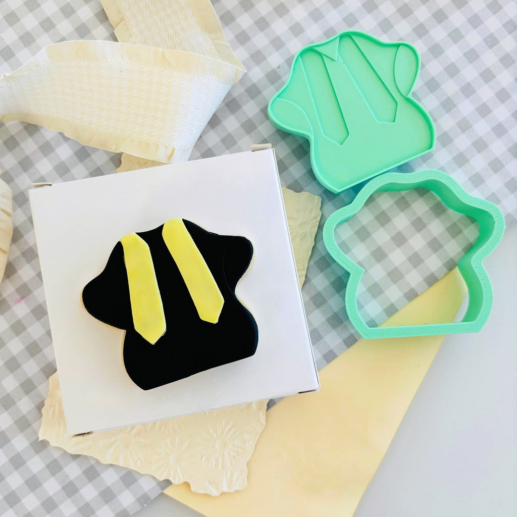 Graduation Gown - Bento Minis Cutter Set (SweetP) | Custom Cookie Cutters