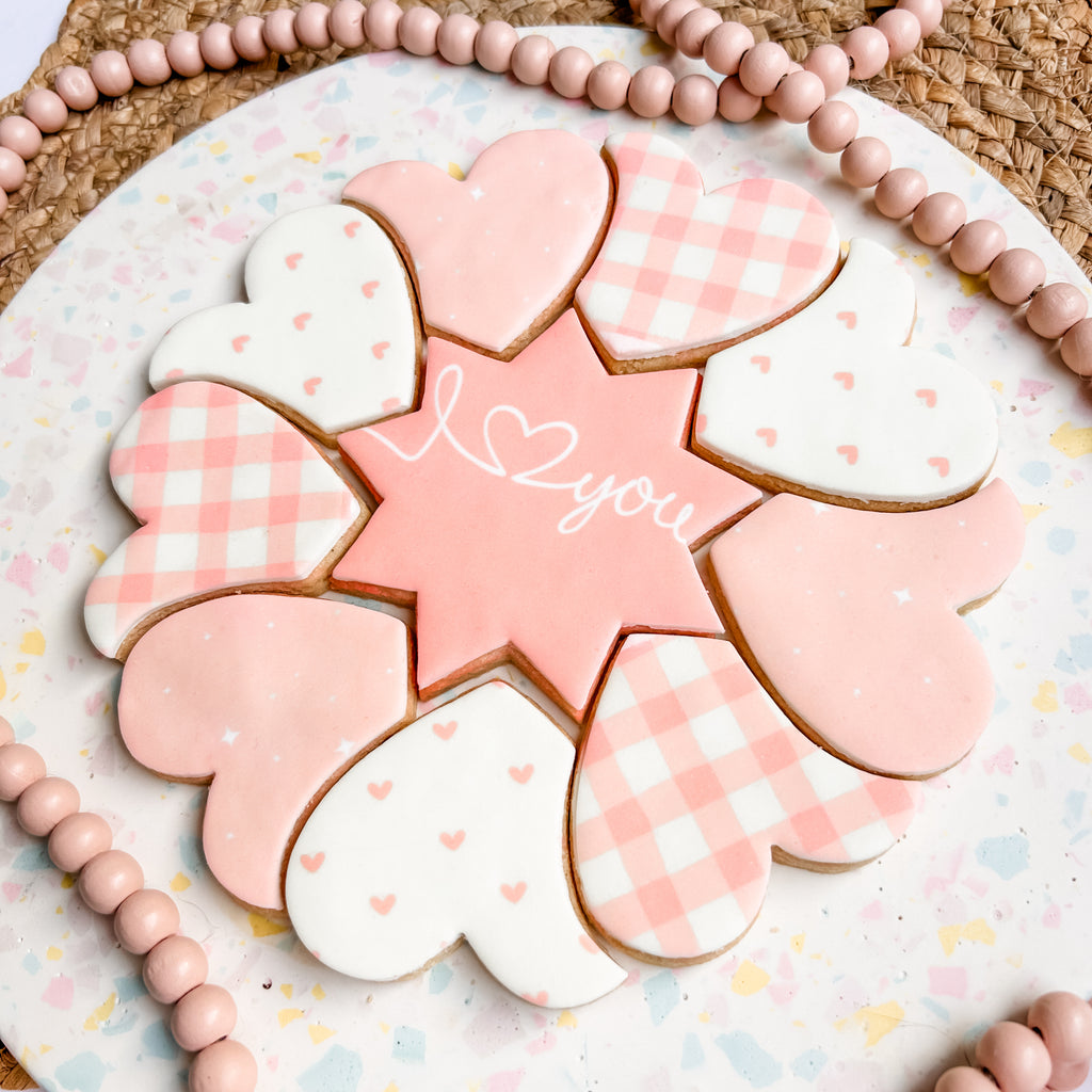 Heart Platter Cutters (Bikkie Smalls) | Custom Cookie Cutters