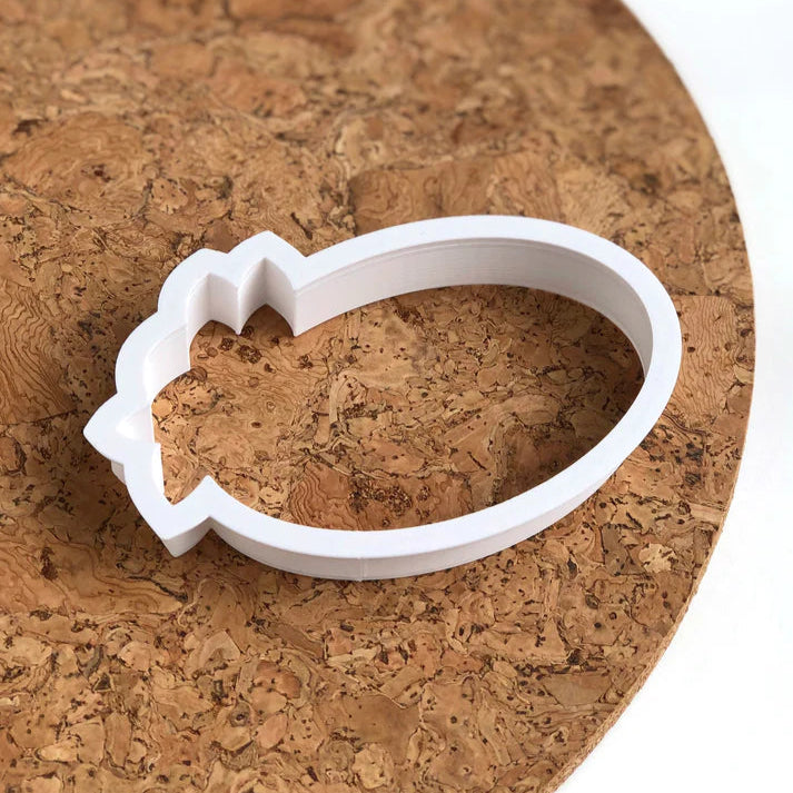 Oval Cookie Cutter 70mm x 100mm (Little Bikkie) | Custom Cookie Cutters