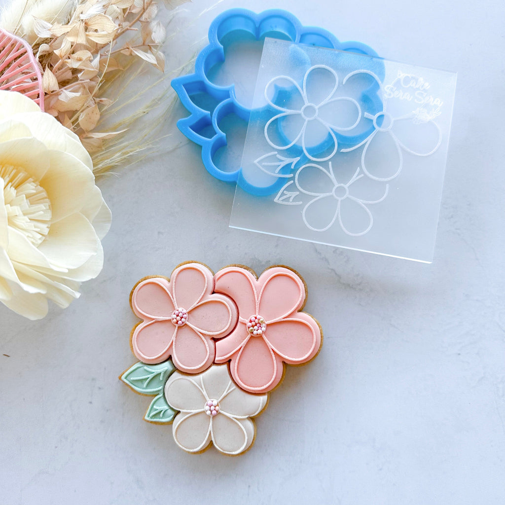 Lisse Statement Debosser (Cake Sera Sera) | Custom Cookie Cutters