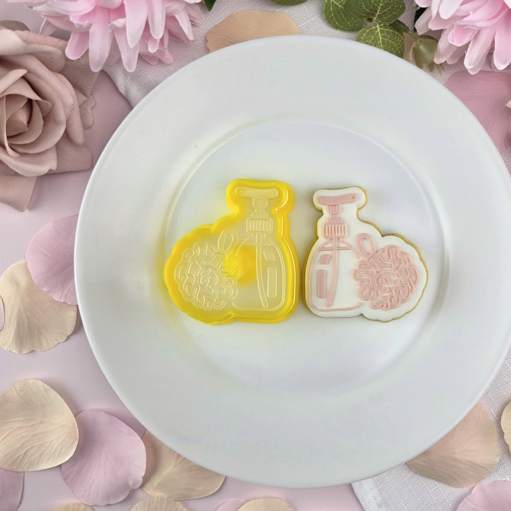 Mini Pamper Pack (Part A) Cutter & Debosser Set | Custom Cookie Cutters
