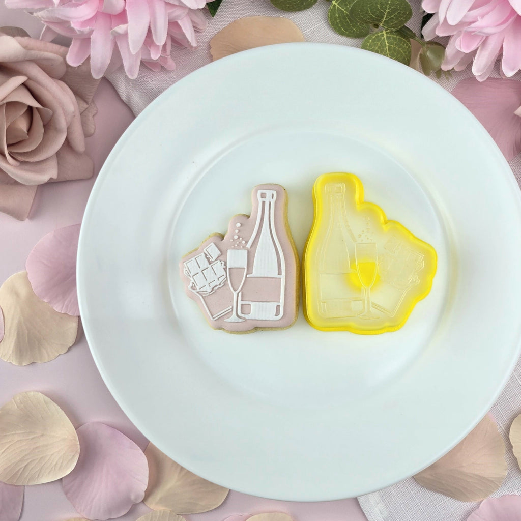 Mini Pamper Pack (Part C) Cutter & Debosser Set | Custom Cookie Cutters