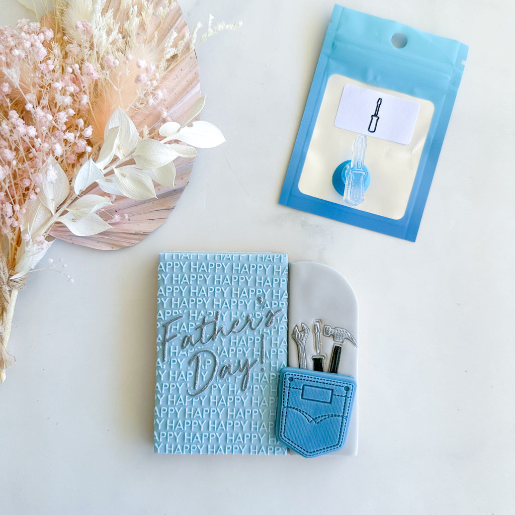 Screwdriver Layer Stamp (Cake Sera Sera) | Custom Cookie Cutters