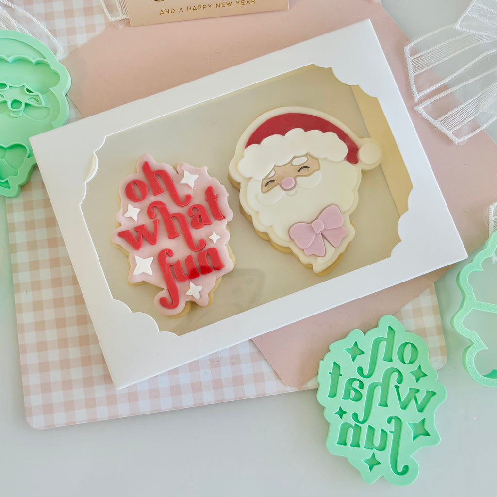 Oh What Fun Layer Set (SweetP) | Custom Cookie Cutters