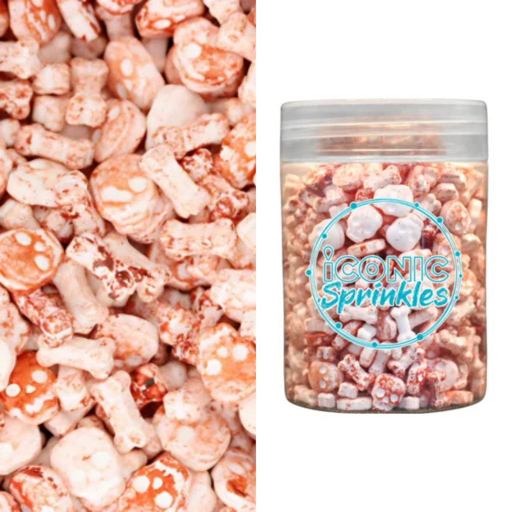 Skull & Bones Sprinkles 100g | Custom Cookie Cutters
