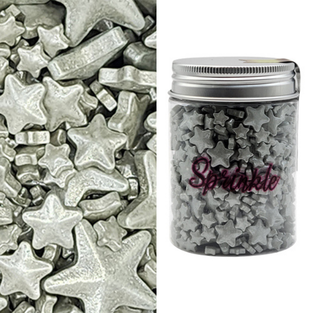 Silver Sky Sprinkles 100g | Custom Cookie Cutters