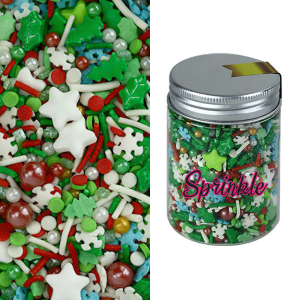 Festive Sprinkles 100g | Custom Cookie Cutters