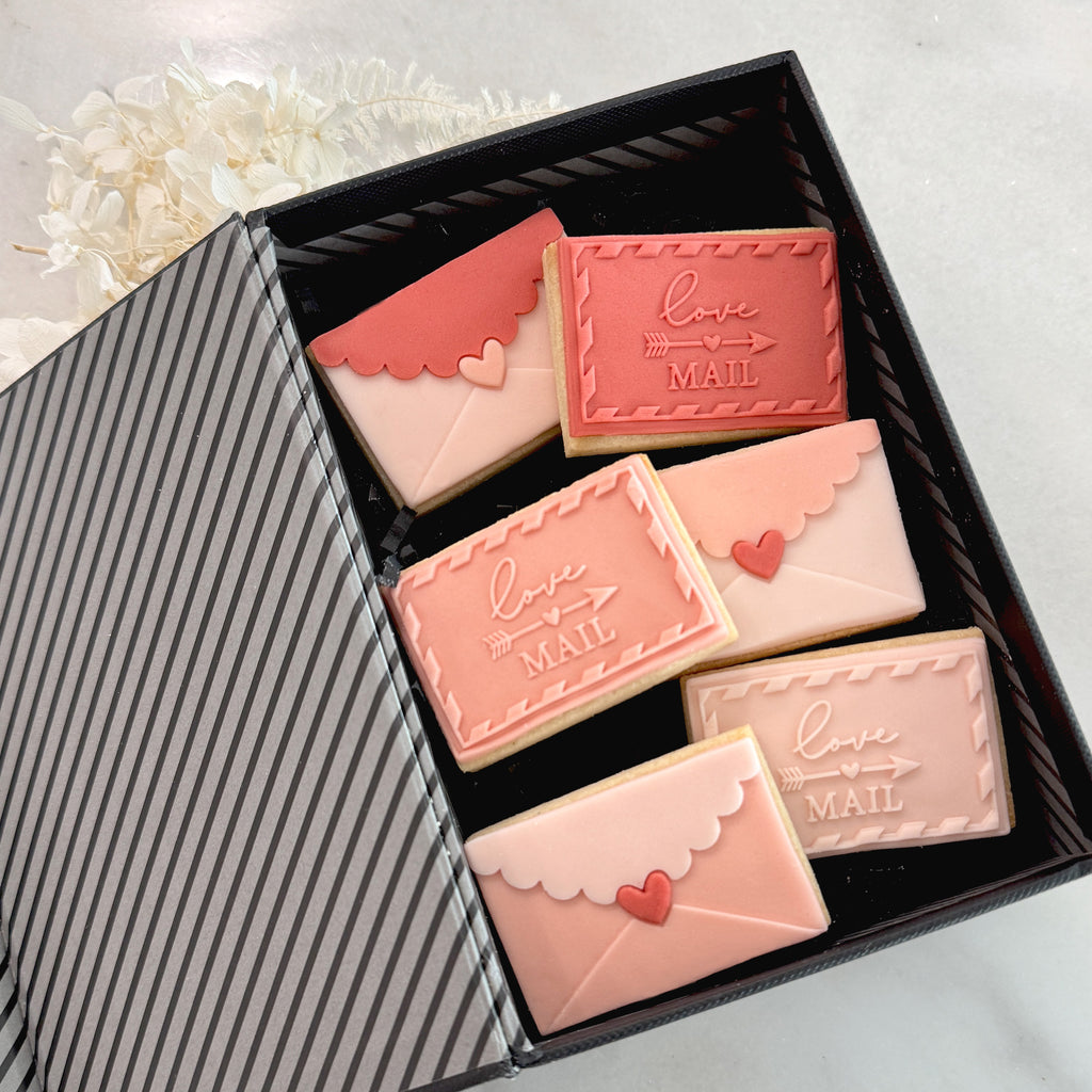 Mini Love Letter Set (Little Biskut) | Custom Cookie Cutters