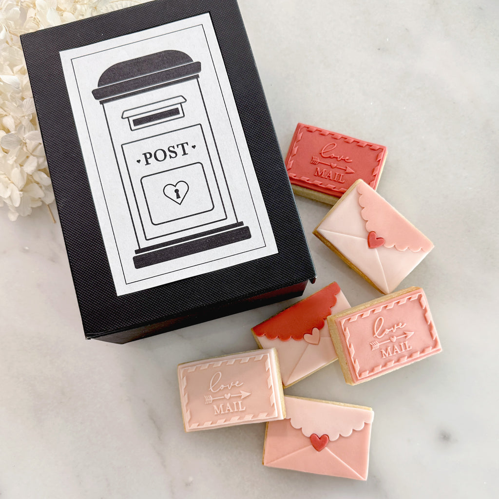 Mini Love Letter Set (Little Biskut) | Custom Cookie Cutters