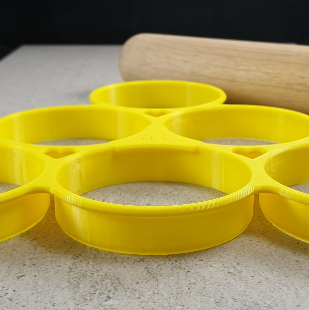 Round Circle Multi Cutter | Custom Cookie Cutters