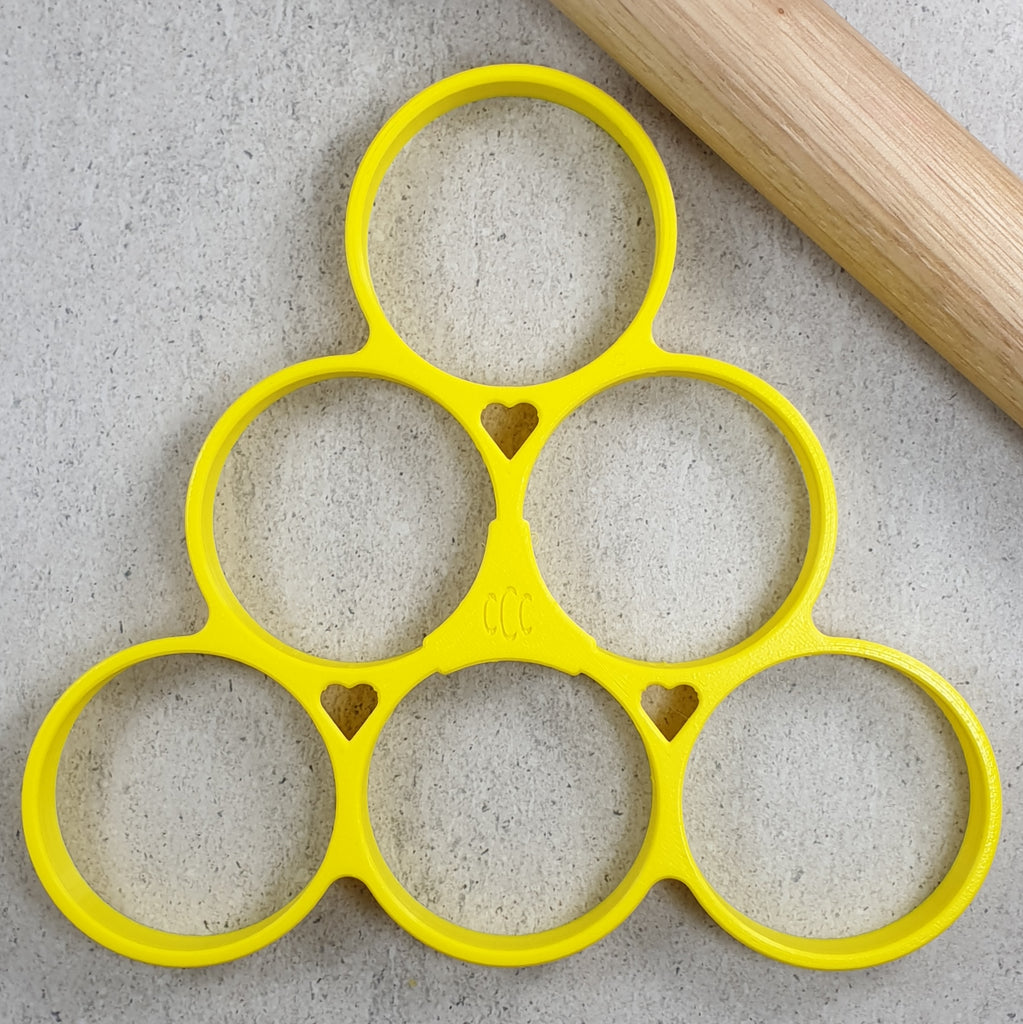 Round Circle Multi Cutter | Custom Cookie Cutters