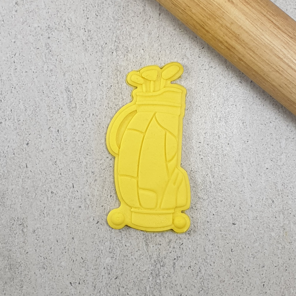 Golf Bag Embosser & Cutter Set | Custom Cookie Cutters
