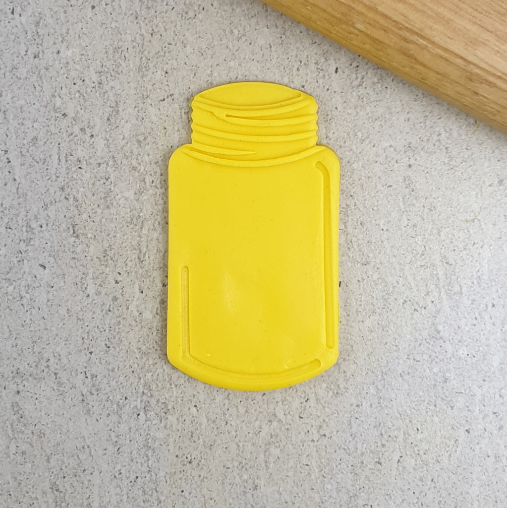 Mason Jar Embosser & Cutter Set | Custom Cookie Cutters