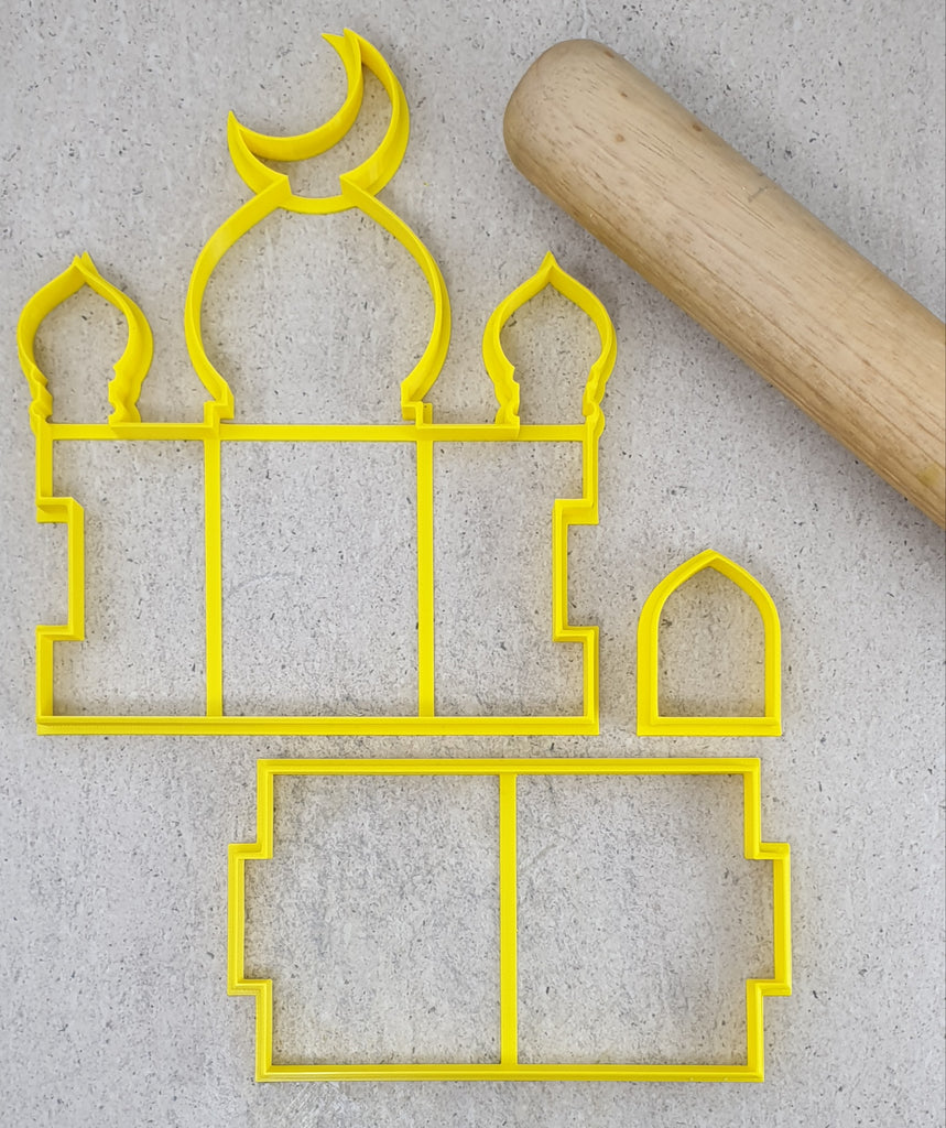 Mosque Interlocking Cutter | Custom Cookie Cutters