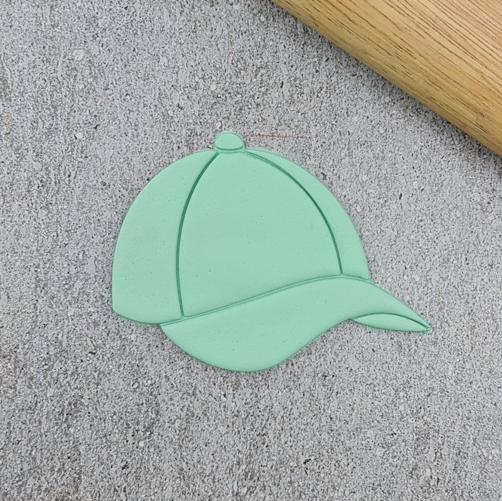 Baseball Cap Cutter and Embosser Set | Custom Cookie Cutters