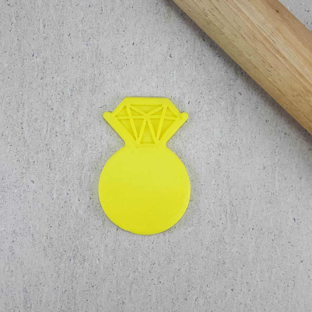Diamond Ring Cutter | Custom Cookie Cutters