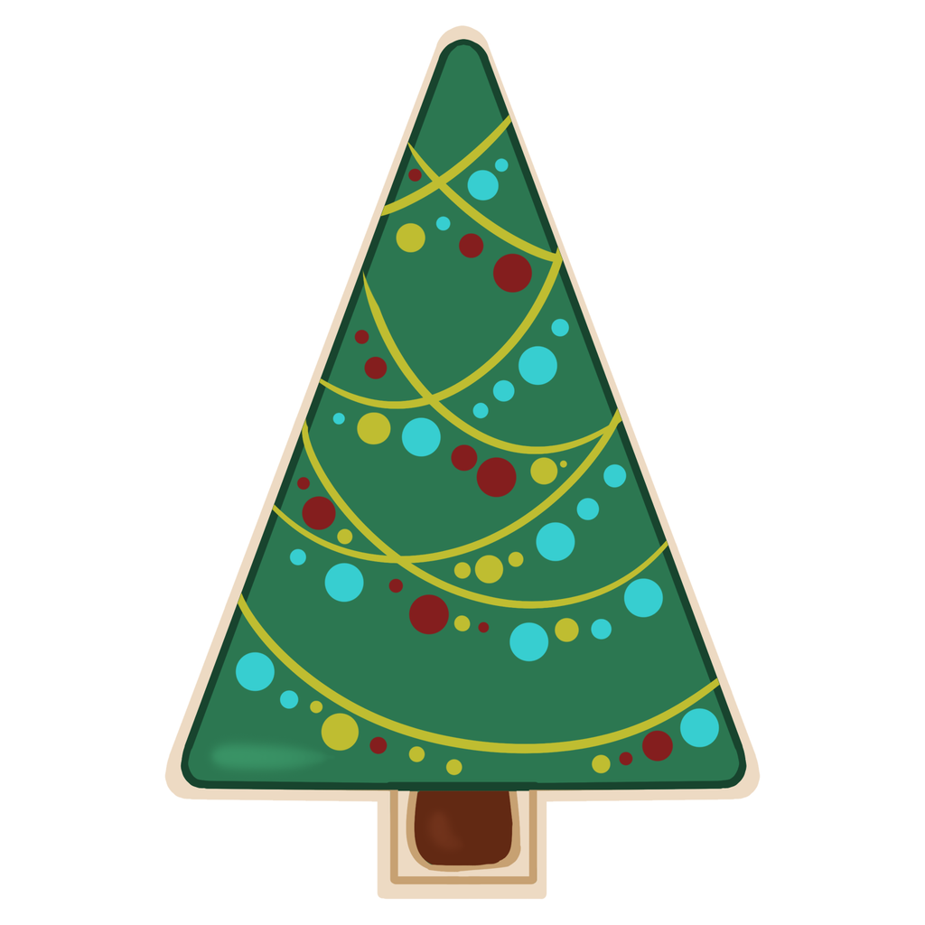 Christmas Tree Cutter (Adelaide Bakes Collection) | Custom Cookie Cutters