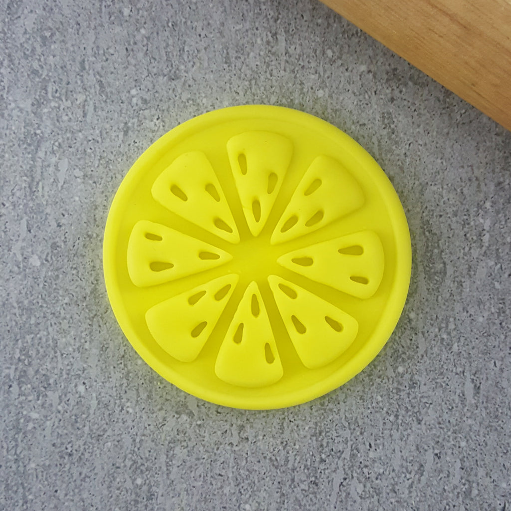 Citrus Slice Embosser & Cutter Set | Custom Cookie Cutters