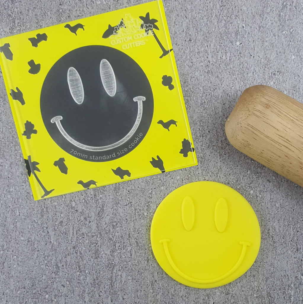 Smiley Face Debosser | Custom Cookie Cutters