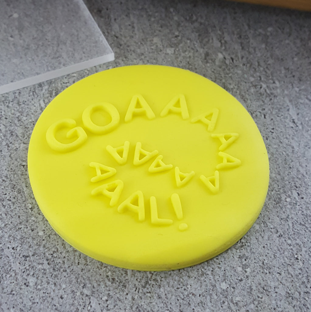 Goaaaaal! Debosser | Custom Cookie Cutters