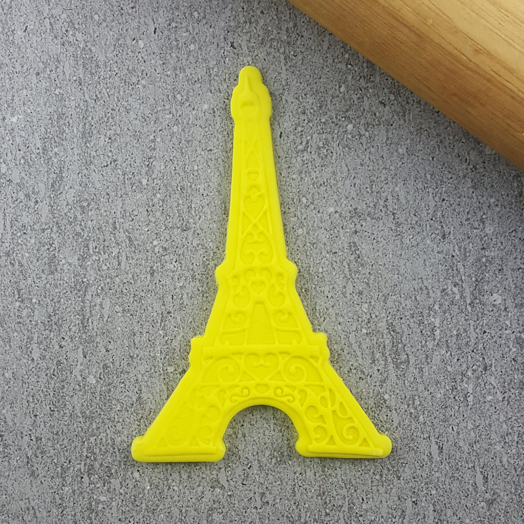 Eiffel Tower Cutter and Debosser Set | Custom Cookie Cutters