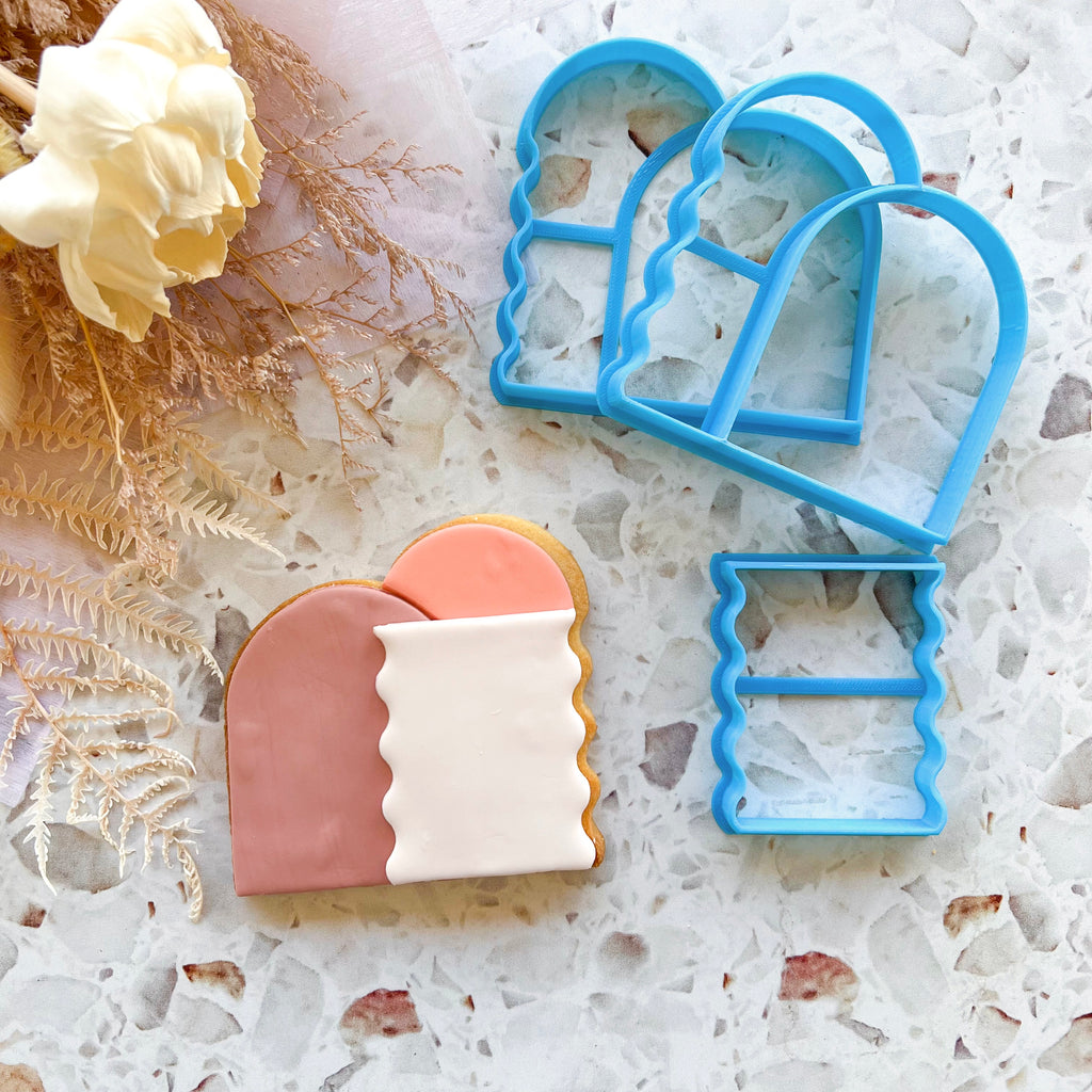 Maldives Inspired Statement Cutter Set (Cake Sera Sera) | Custom Cookie ...