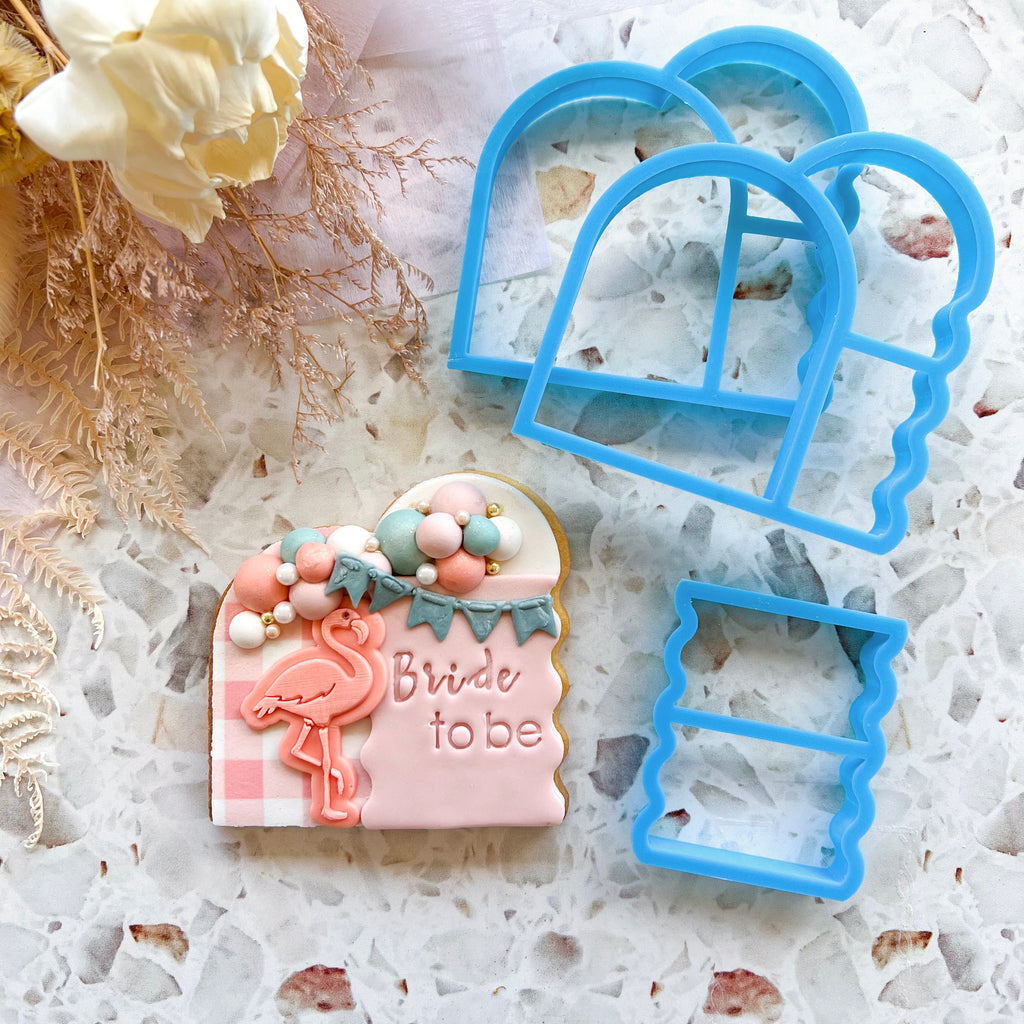 Maldives Inspired Statement Cutter Set (Cake Sera Sera) | Custom Cookie ...