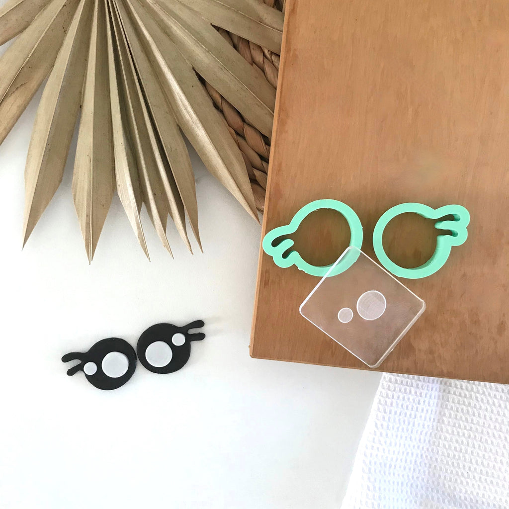Open Eye Cutter Set (SweetP) | Custom Cookie Cutters
