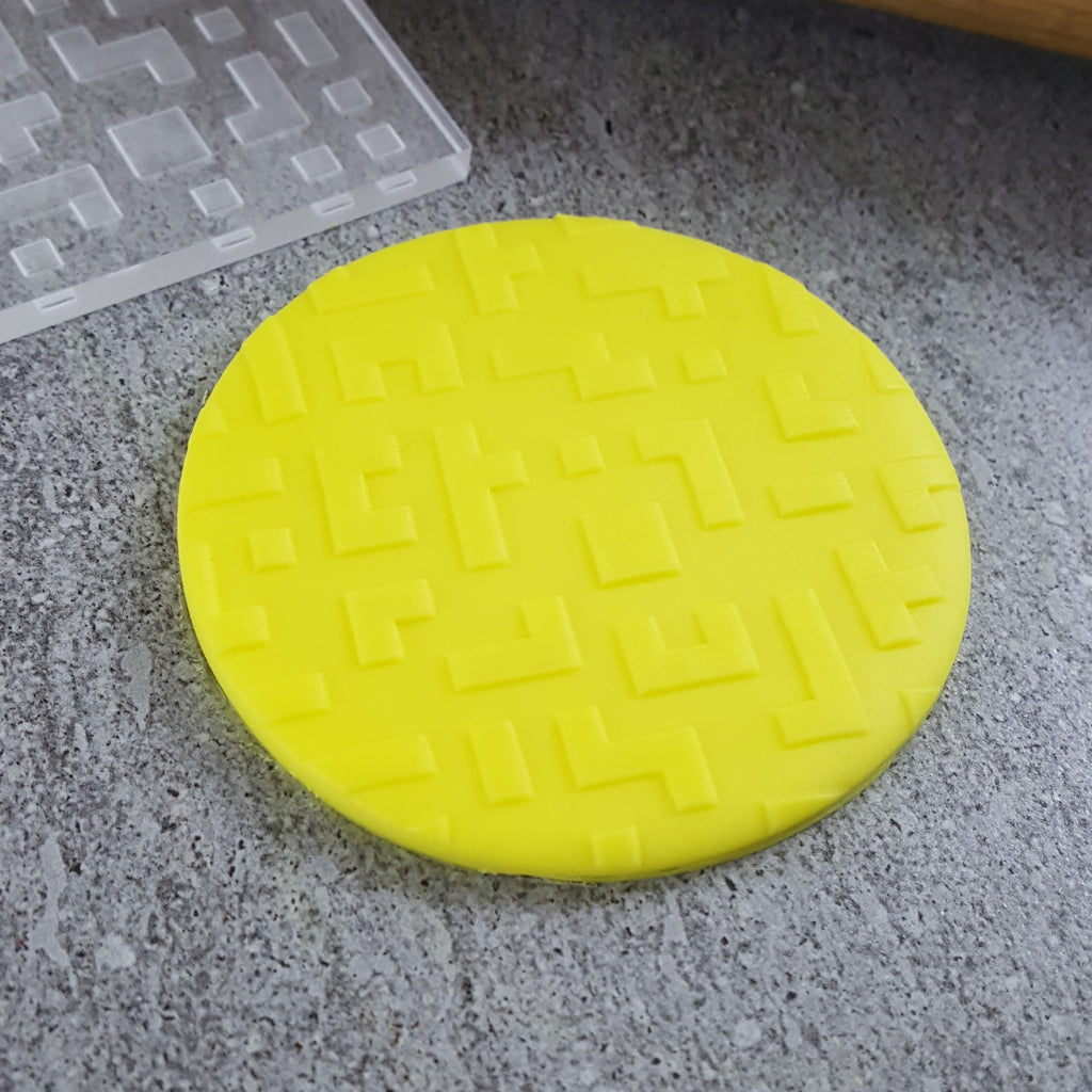 Tetris Pattern Plate | Custom Cookie Cutters