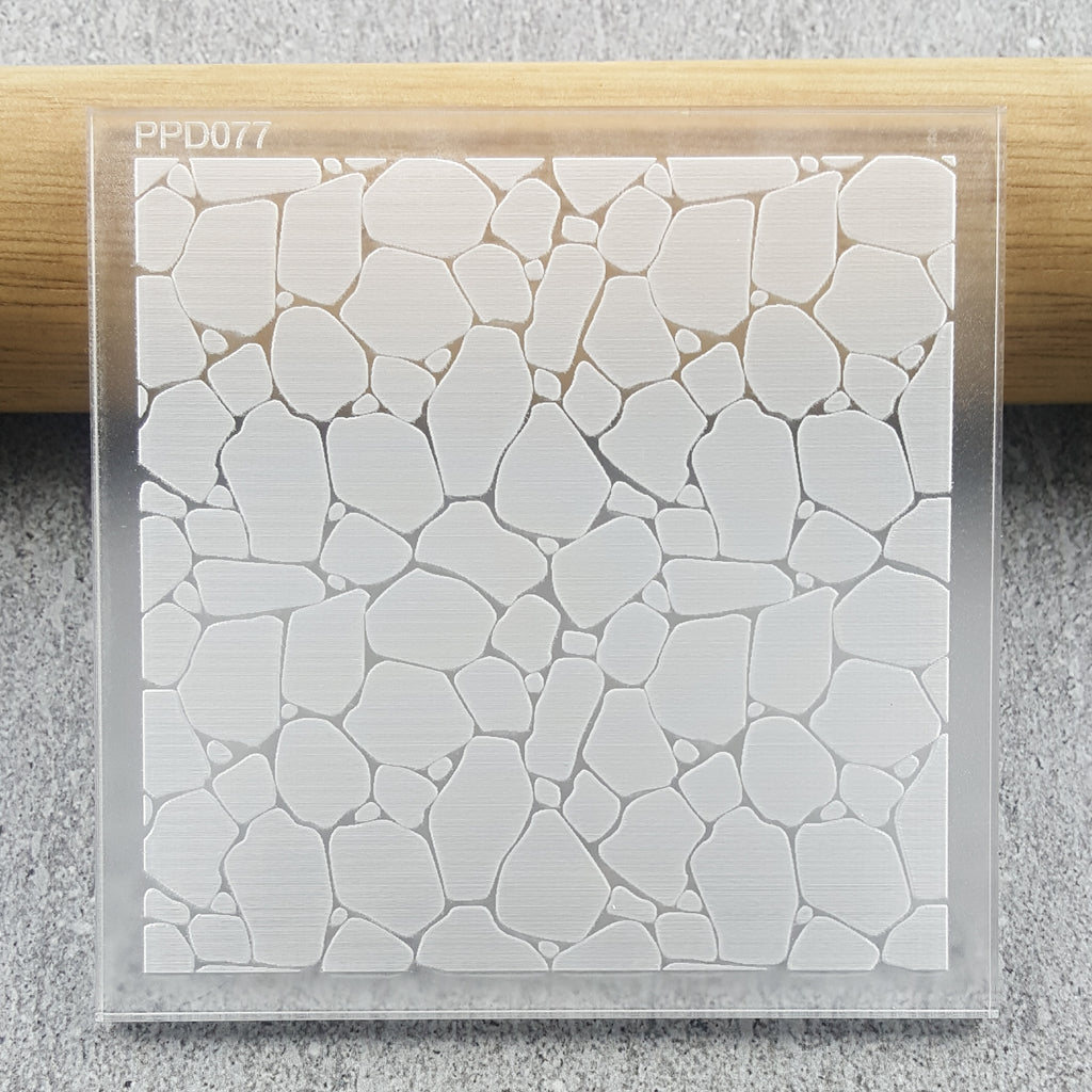 Cobble Stones Pattern Plate | Custom Cookie Cutters