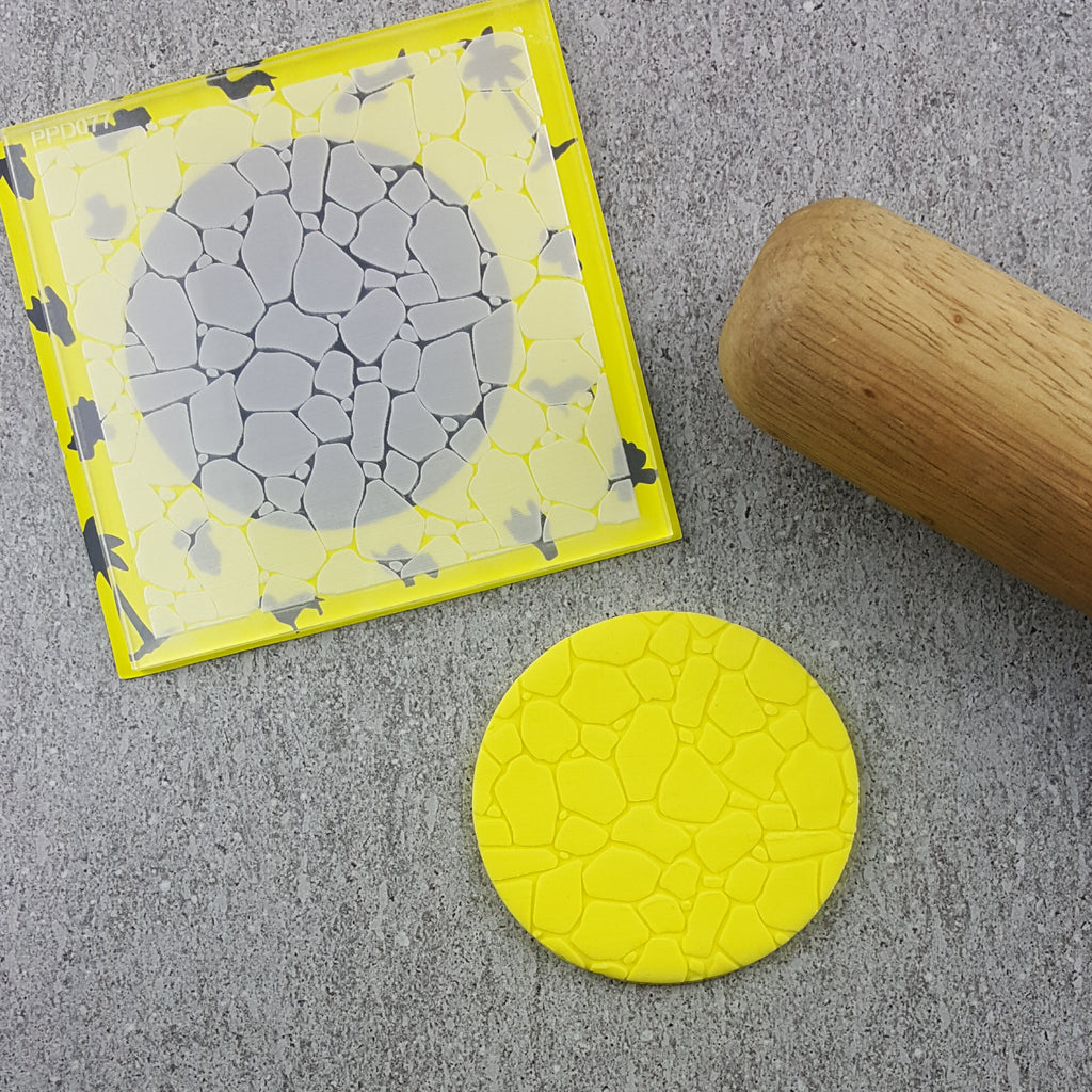 Cobble Stones Pattern Plate | Custom Cookie Cutters