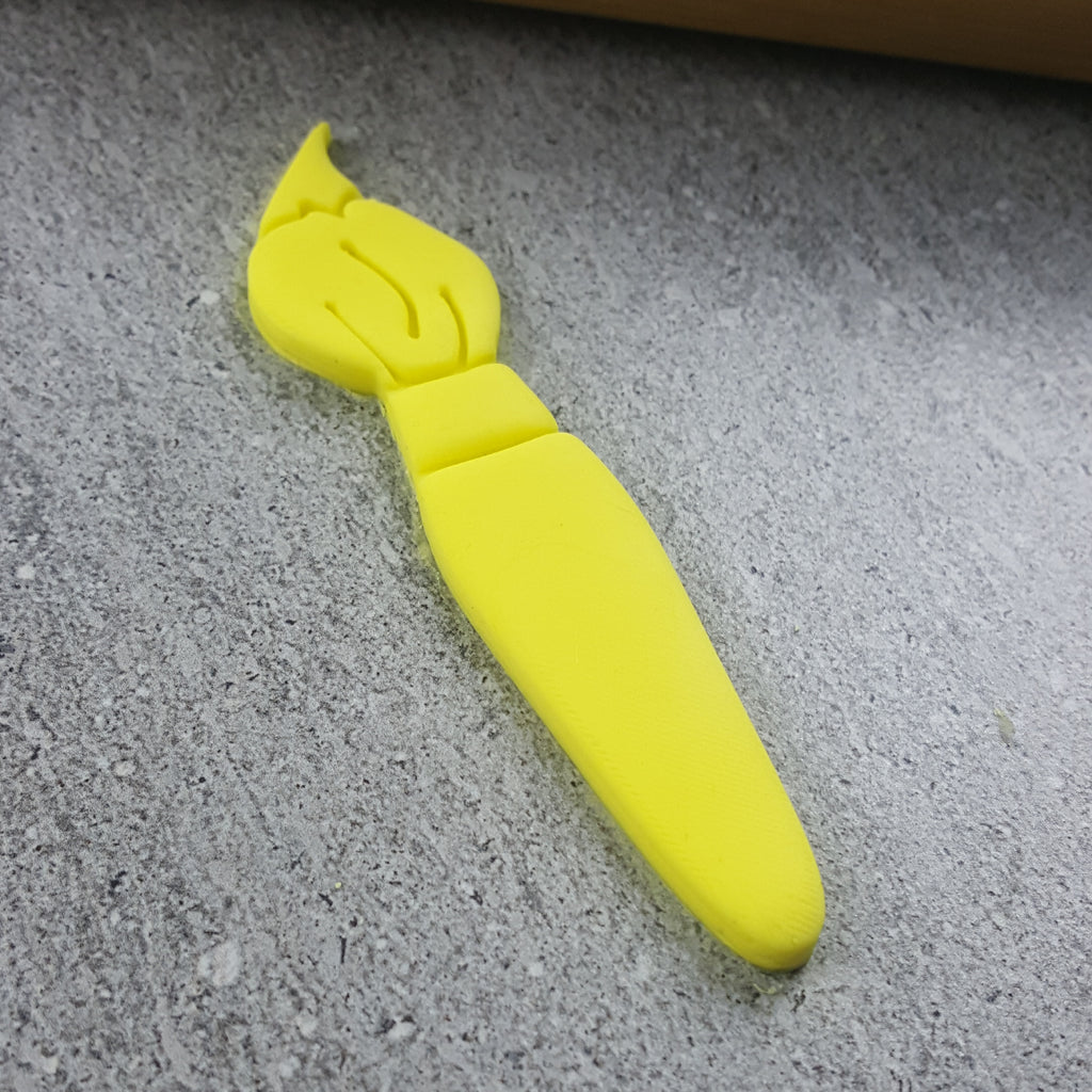 Paint Brush Embosser & Cutter Set | Custom Cookie Cutters