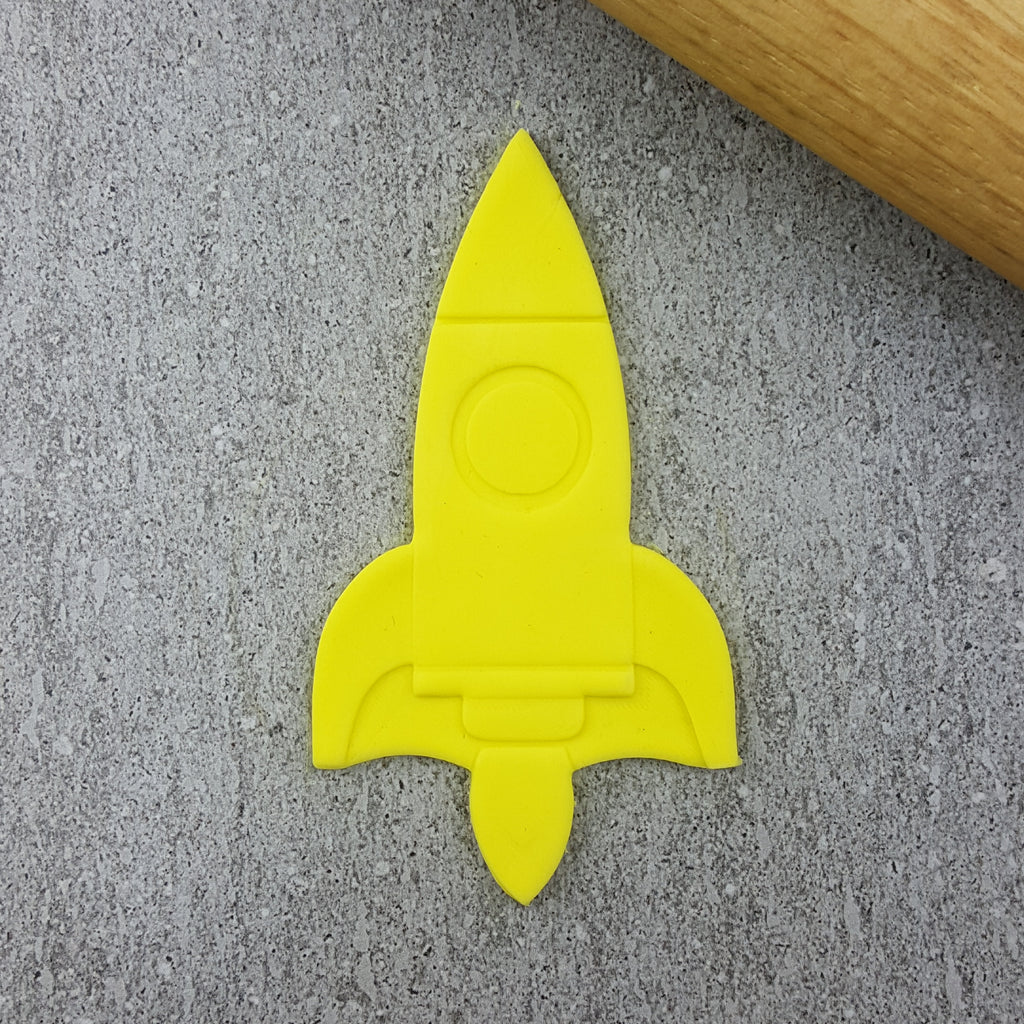 Rocket Embosser & Cutter Set | Custom Cookie Cutters
