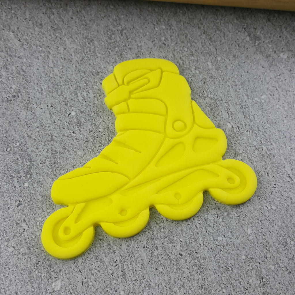 Rollerblade Cutter and Embosser Set | Custom Cookie Cutters