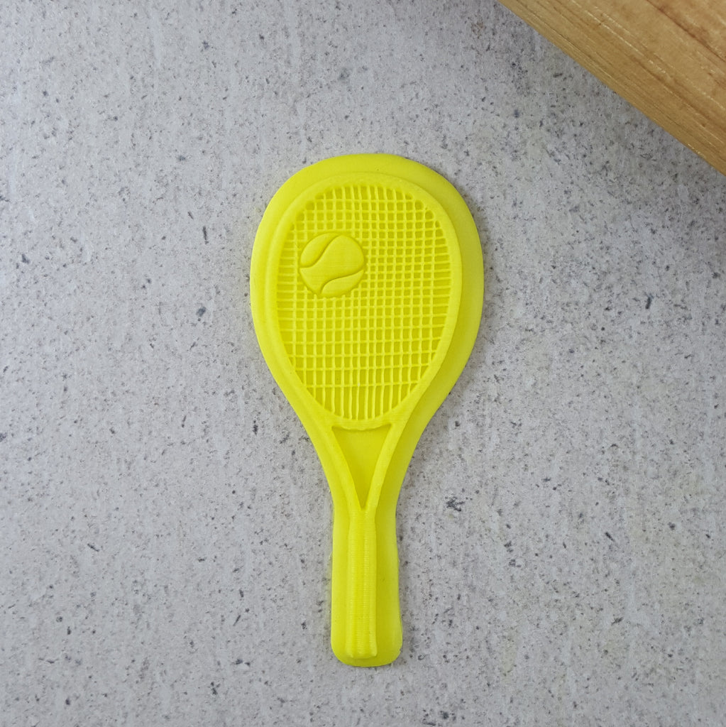 Tennis Racket Cutter & Debosser Set | Custom Cookie Cutters